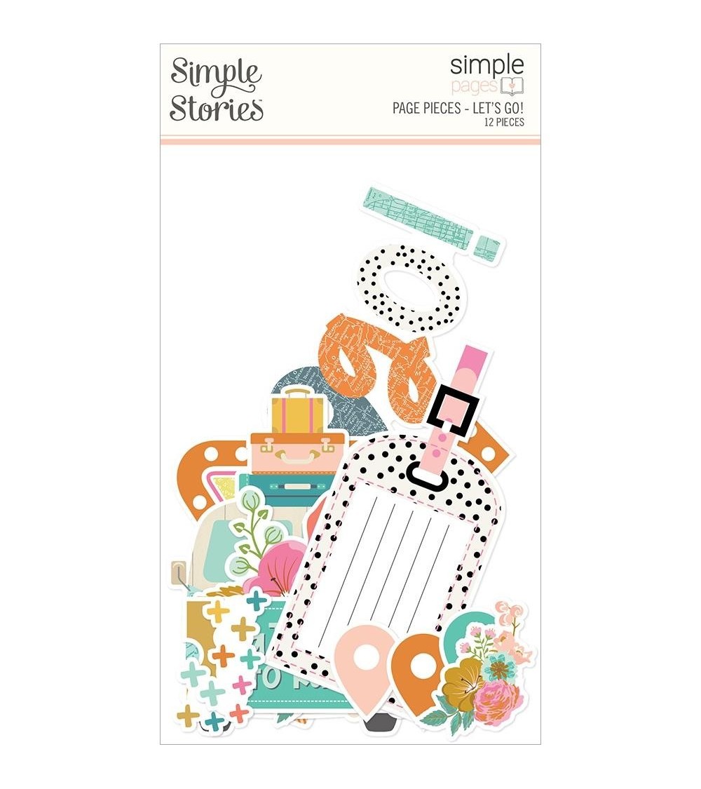 Simple Stories - Let's Go! - Simple Pages Page Pieces